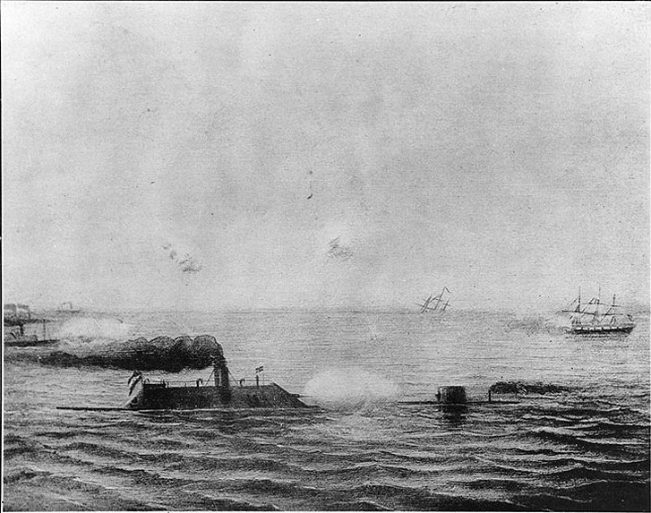 CSS Virginia vs USS Monitor